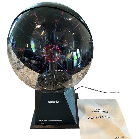 Sonic | Accents | Lightning Lamp Plasma Sonic Lightning Model 80 ...